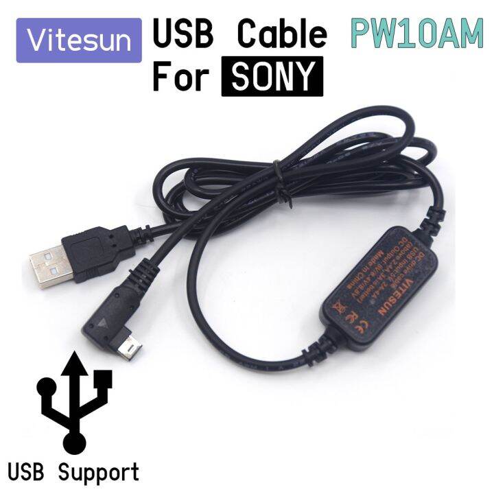 [NewSen] Vitesun AC PW10AM 5V USB Cable Adapter for Sony A77 A99 A100 ...