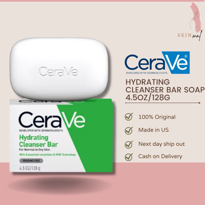 CERAVE Hydrating Cleanser Bar Soap 4.5oz/128g | Lazada PH