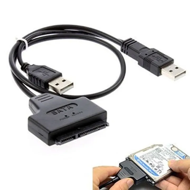 Bhece USB 2.0 to Sata Adapter for 2.5 inch Hard Disk Drive Converter ...