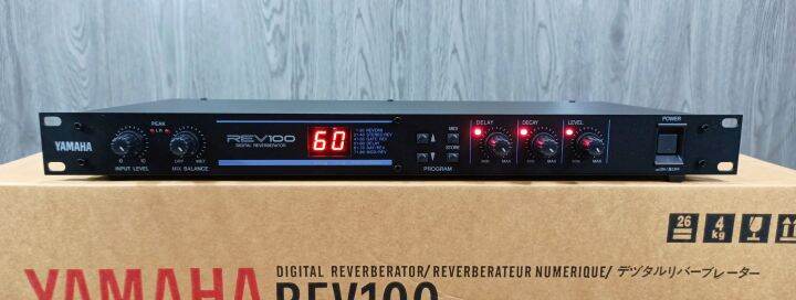 เอฟเฟ็กเสียงร้อง YAMAHA REV100 Digital Reverb Effect เอฟเฟ็คเสียงหวานๆ ...