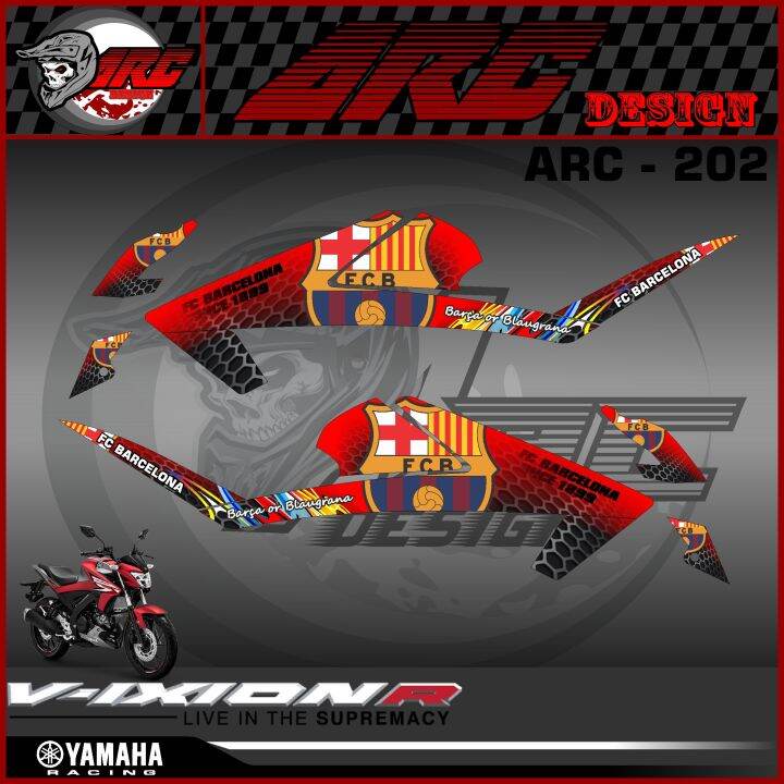 Striping Motor Yamaha Vixion R All New 2017 2018 2019 2020 Variasi ...