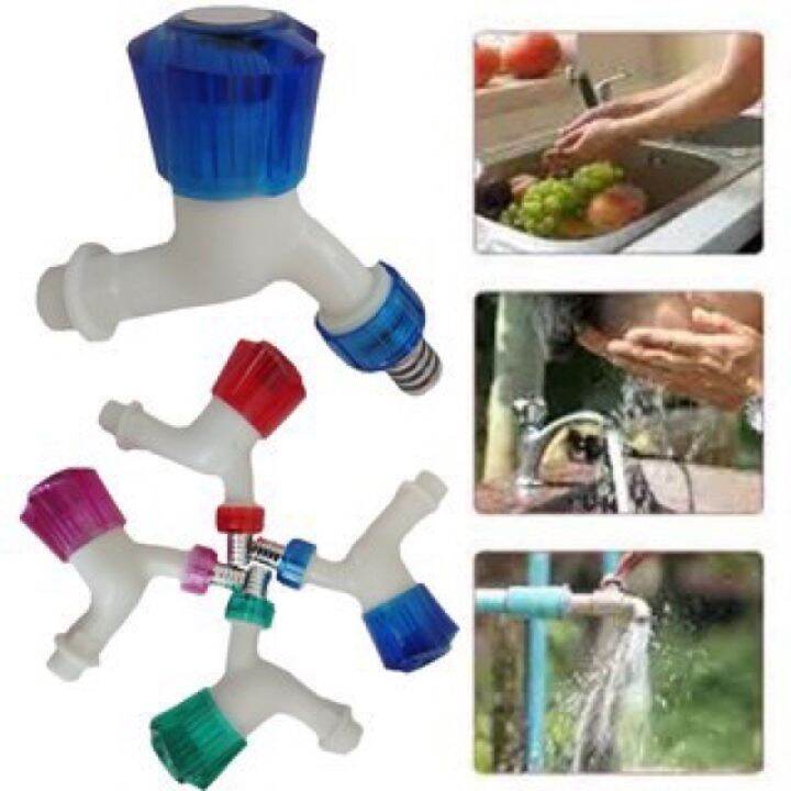 PVC Faucet HD with Hose Bibb PVC Water TAP Faucet Crown TYPE | Lazada PH