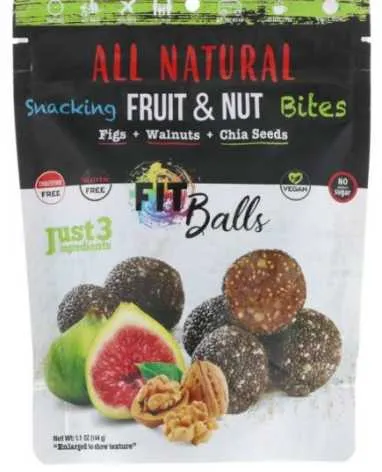 Nature's Wild Organic, All Natural, Snacking Fruit & Nut Bites, Fit ...
