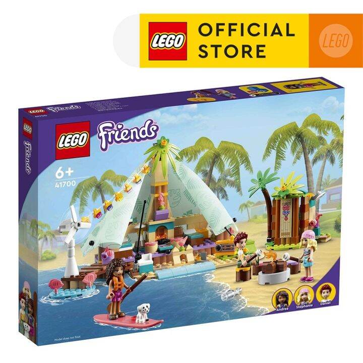 LEGO® Friends 41700 Beach Glamping, Age 6+, Building Blocks, 2022 ...