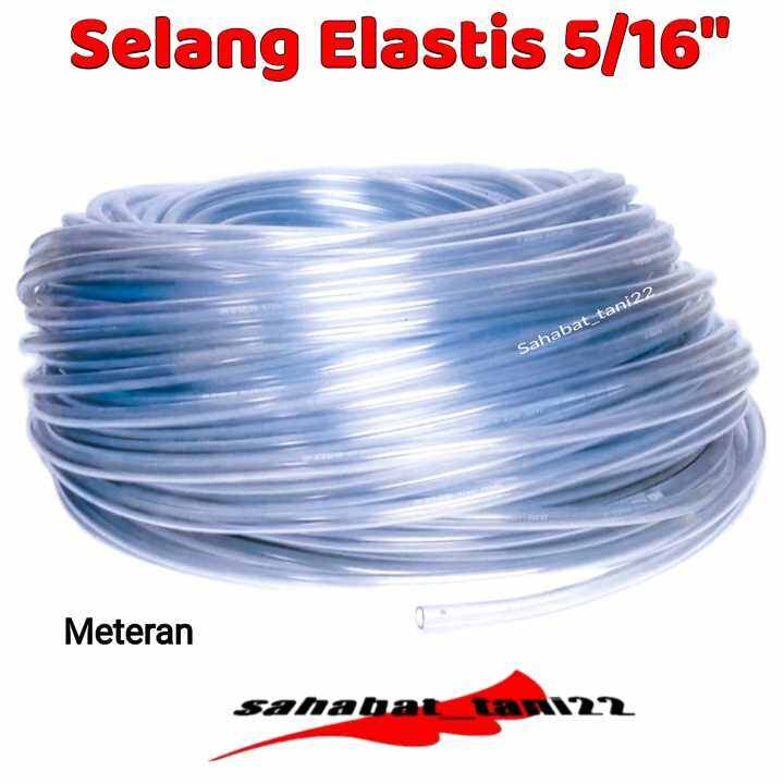 Selang air Elastis Bening Selang Waterpass Transparan 5/16 inch per 1 METER | Lazada Indonesia