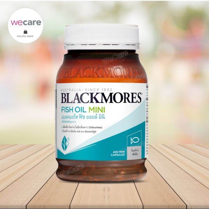จัดส่งที่รวดเร็ว》 Blackmores Odourless Fish Oil Mini Caps 400 แคปซูล แบ ...