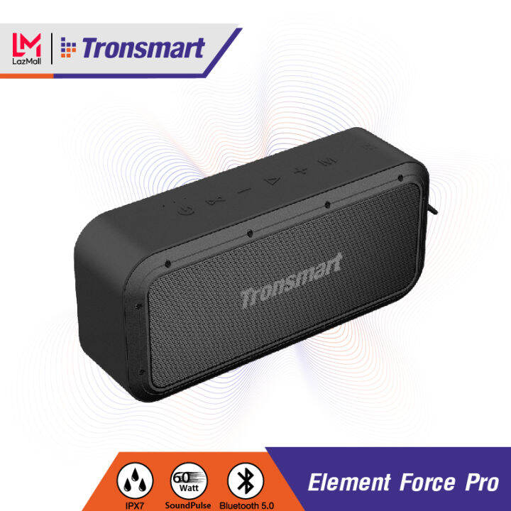 Tronsmart Element Force Pro 60W Bluetooth Speaker ลำโพงบลูทูธ5.0เบส,กัน ...