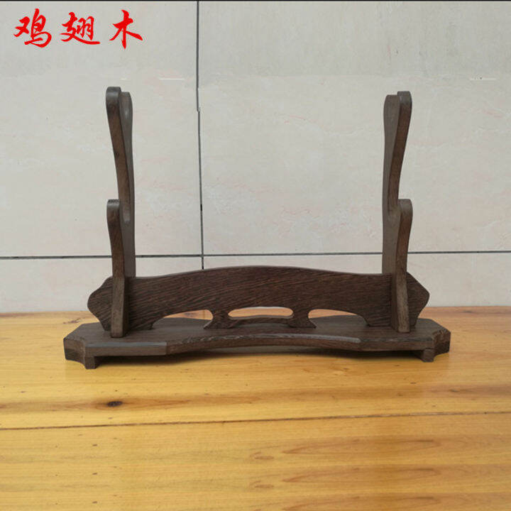 Sword frame, chicken wings, solid wood 1.2.3 layer, sword placing frame ...
