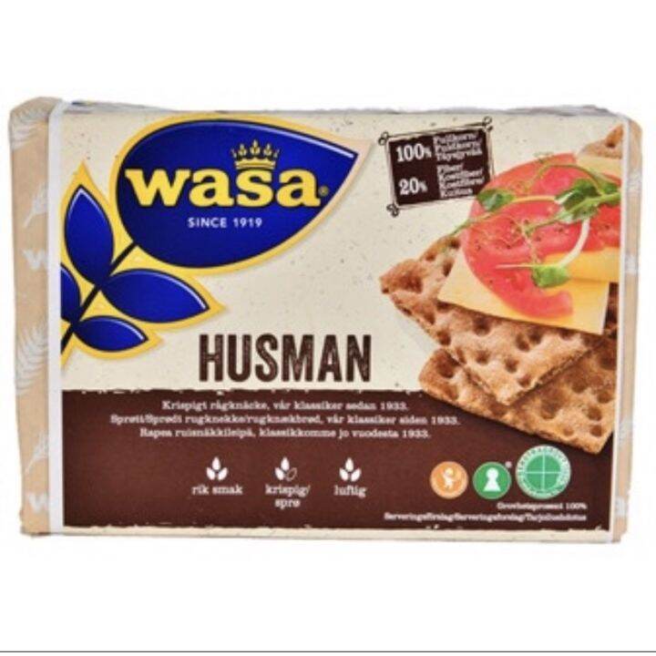 Wasa Husman Rye Crispbread 260g | Lazada.co.th