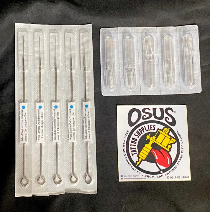 COMBO 1PAD Nedle and Tip (RL*, RS*, RM*, M1*, FLAT*) stainless steel ...