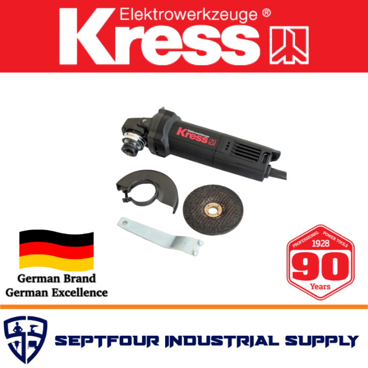 Kress 4" 1100Watts Angle Grinder KU710 | Lazada PH