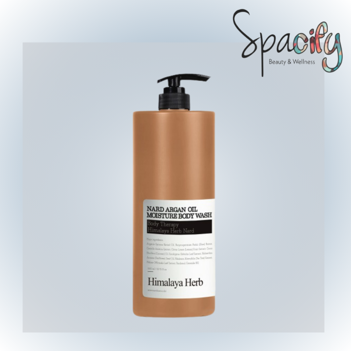 Nard Argan Oil Moisture Body Wash (Himalayan Herb), 1500ml BIG SIZE ...