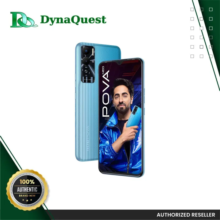 Tecno Pova Neo Le6 (4GB+64GB) (GEEK BLUE / OBSIDIAN BLACK) | Lazada PH