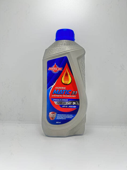 Federal OIL Matic 30 10W-30 0.8L 800ml - Oli Motor Federal Matic AT ...