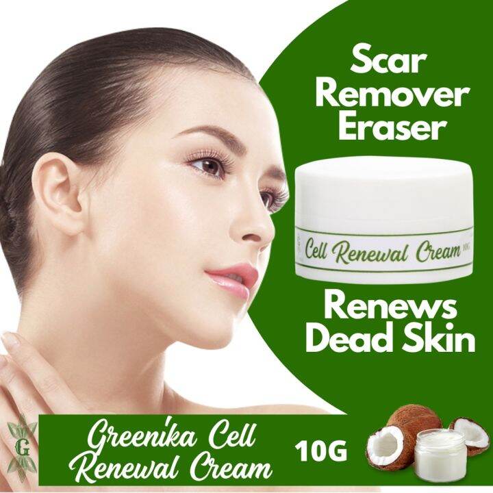 Greenika Cell Renewal Cream Micro Peel Moisturizing Dark Spot Acne Scar