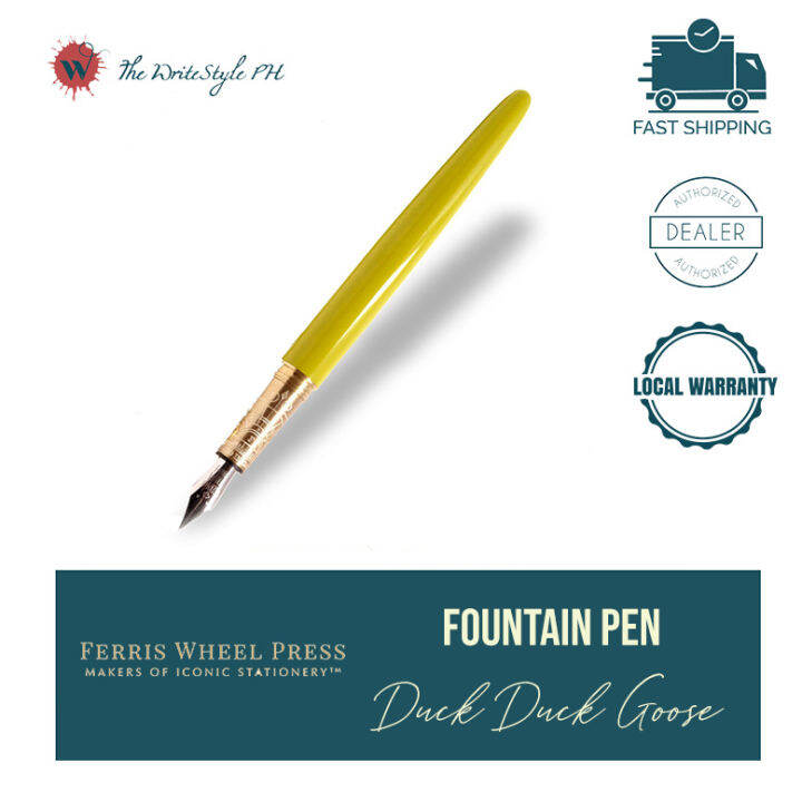 Ferris Wheel Press Fountain Pen [Duck Duck Goose] | Lazada PH