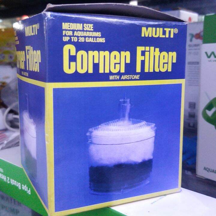 Filter corner Multi corner filter sudut aquarium aquascape | Lazada ...
