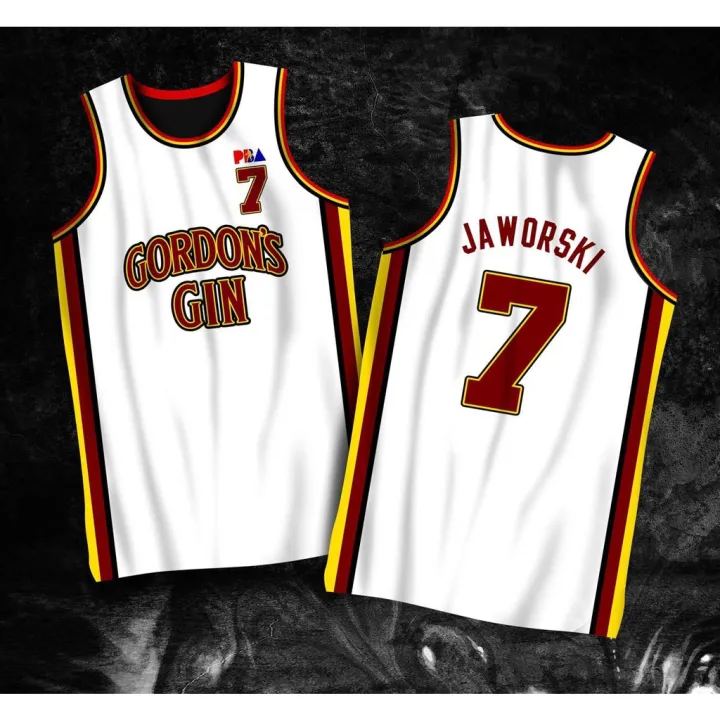 PBA RETRO JERSEY | 1997 GORDON'S GIN ROBERT JAWORSKI #7 JERSEY | FULL ...