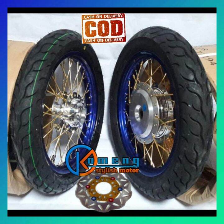 VELG JARI-JARI MIO FINO RING 14 SIAP PASANG | Komeng stylish motor | Lazada Indonesia