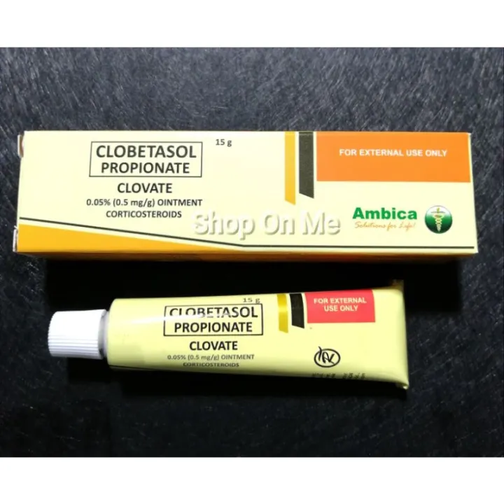 CLOVATE 15g / PROBELIN 10g / CLOBECHEM 15g Clobetasol propionate ...
