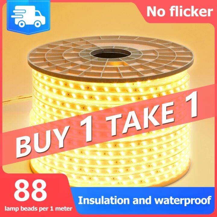 LED strip light waterproof IP67 Indoor Outdoor Ribbon Decor Lighting ...