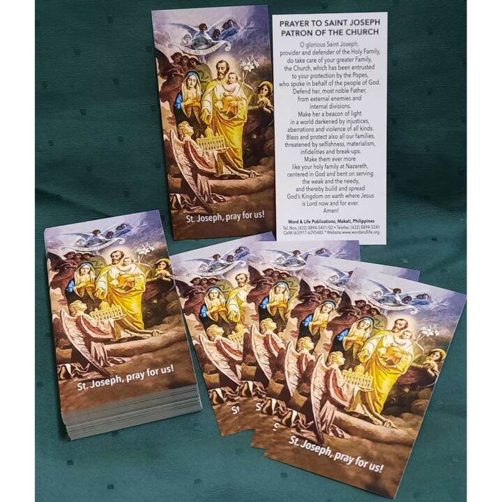 【GeEhjKzL】St. Joseph, Patron of the Church Stampita Bundle of 100 ...