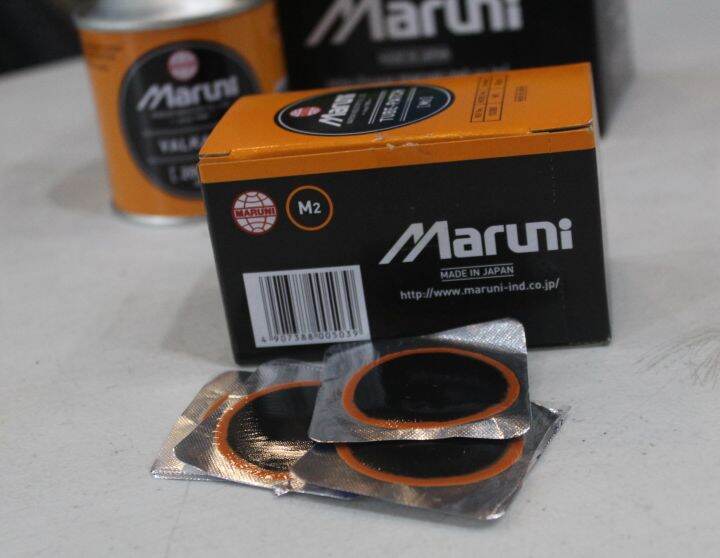 Maruni Japan Vulcanizing Tube Patch M2 (40mm) 50pcs/box | Lazada PH