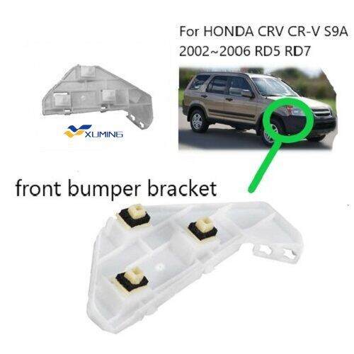 Xuming คู่ตัวยึดกันชนหน้ารองรับกันชนหน้าตัวกั้นด้านข้างสำหรับ HONDA CRV ...