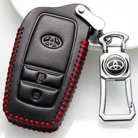 Upgrade Toyota Hilux Revo / innova smart key leather case | Lazada PH