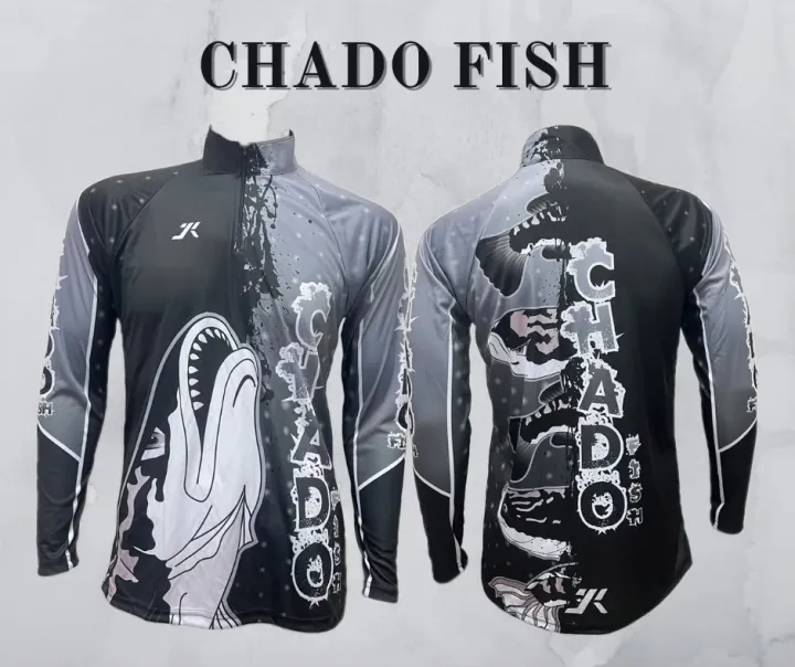 JK Thailand เสื้อตกปลา CHADO FISH ป้องกันรังสี UV 80% แห้งเร็ว | Lazada ...