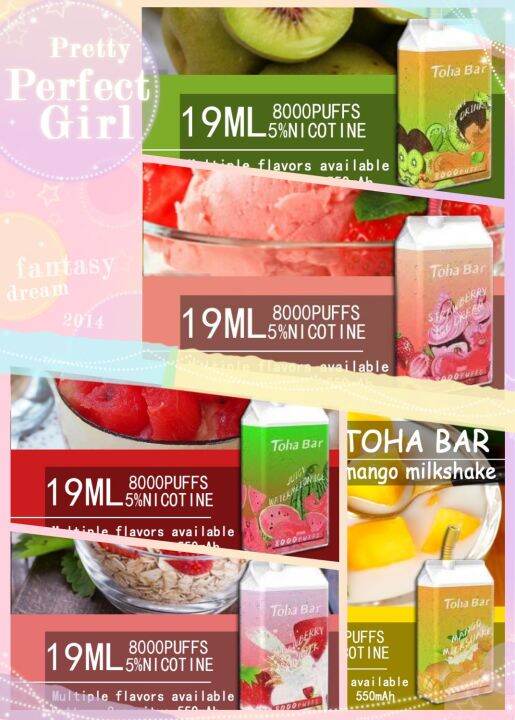 [Authentic]TOHA BAR 8000PUFFS 19ML | Lazada PH