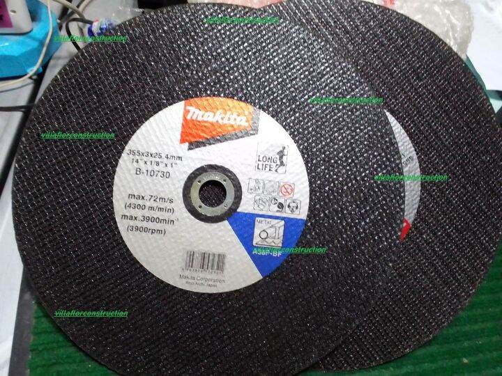 Japan Ma kita Cutting wheel 355 MM Grinding Wheel 14 Inches Cutting ...
