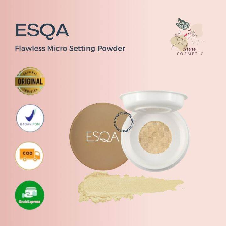 ESQA Flawless Micro Setting Powder | Lazada Indonesia