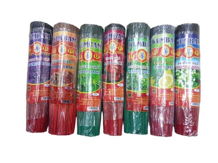Kumbam Premium Quality Roll Bathi/Incense Sticks (600gms & 130gms) | Lazada