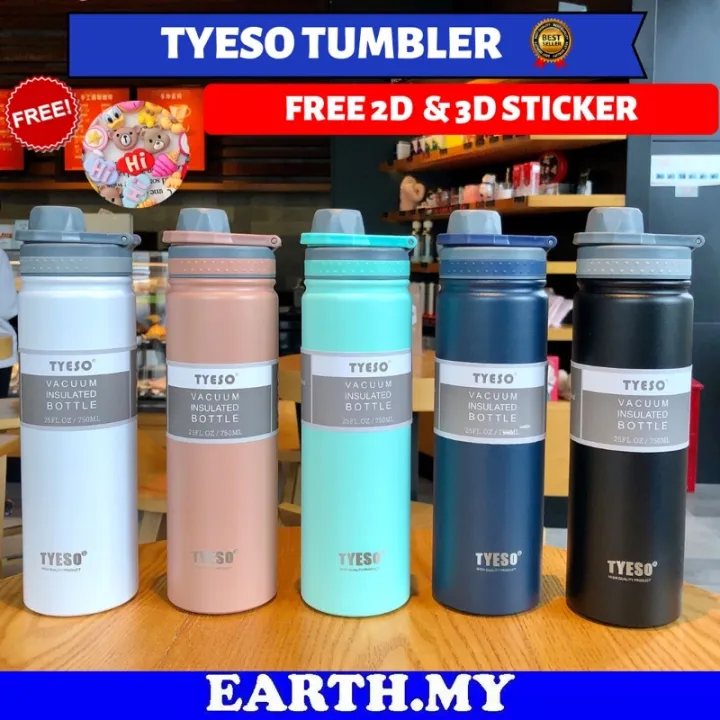🇲🇾100% ORIGINAL🇲🇾 TYESO Tumbler Tyeso Thermo tyeso Mug Bottle tyeso ...