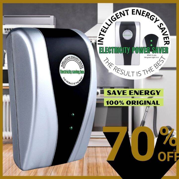 [ HIGH QUALITY ] Power Saver Reducer Smart Energy Saver Device Electric ...