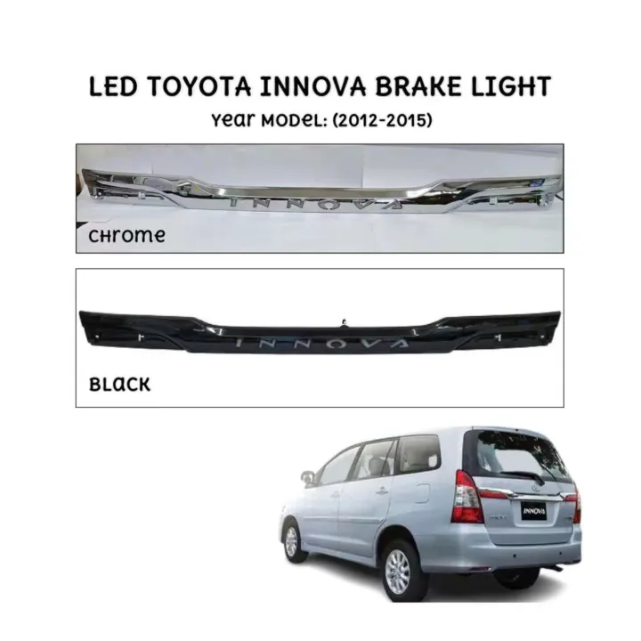 OC 2012-2015 TOYOTA INNOVA REAR TRUNK LID LED LIGHT BRAKE AND TAIL ...