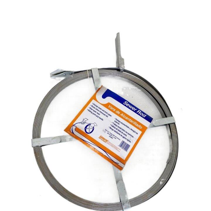 【COD4】 Sewer rod 3/4x50ft plehe pipe cleaner | Lazada PH
