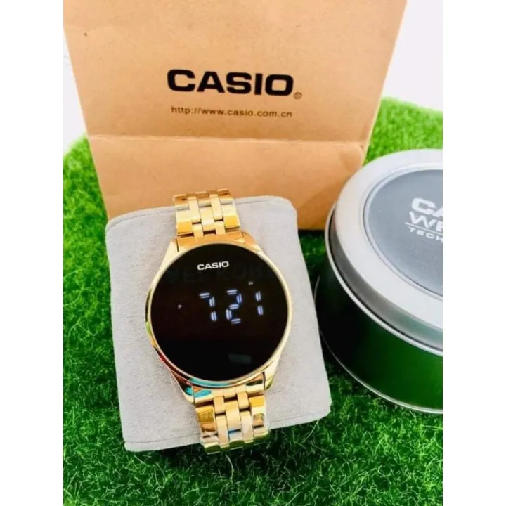 Casio Touch Watch Round WITH FREE EXTRA BATTERY Watch for women sale ...