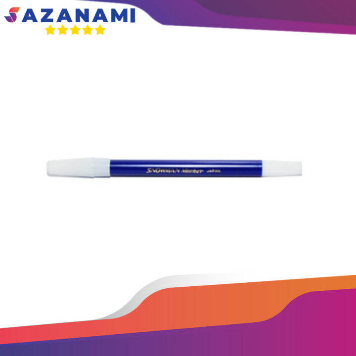 BIRU SPIDOL SNOWMAN KECIL PW 1 COLOURED MARKER WARNA BIRU | Lazada ...