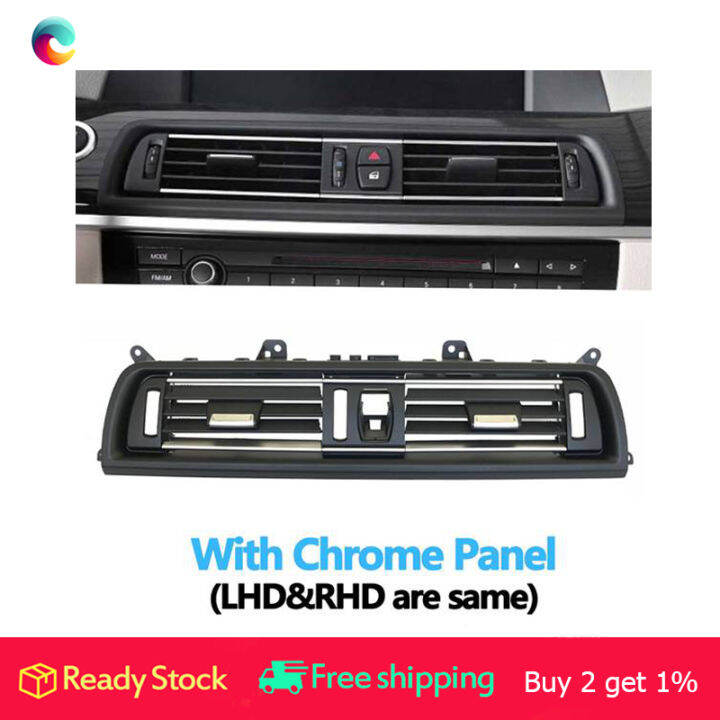 Dashboard Central Air Conditioner Vent Grille Complete Assembly for BMW ...
