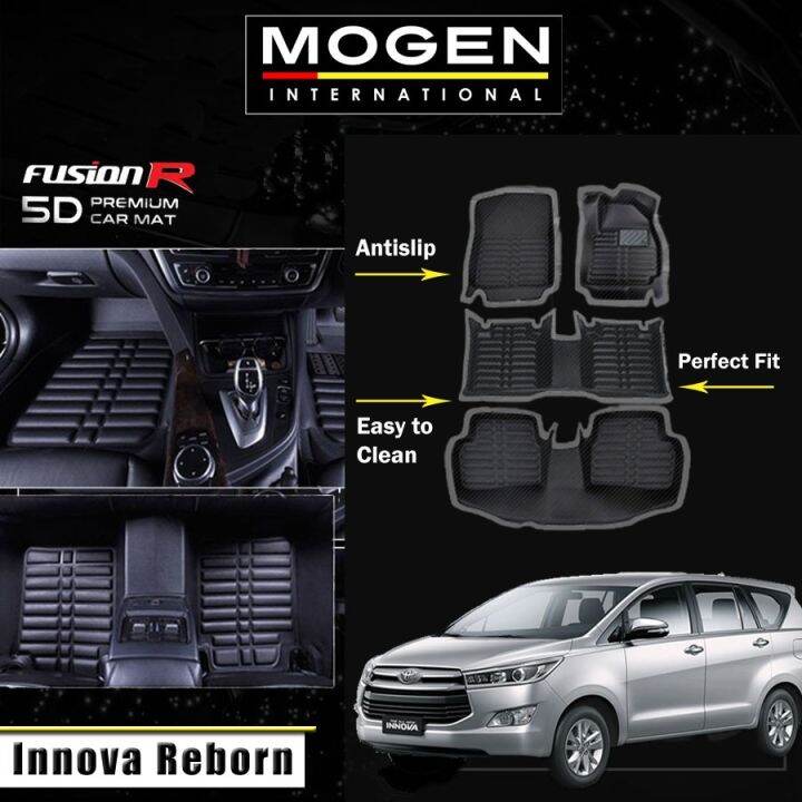 Fusion R Karpet Mobil 5D Innova Reborn / Premium Car Carpet Carbon ...