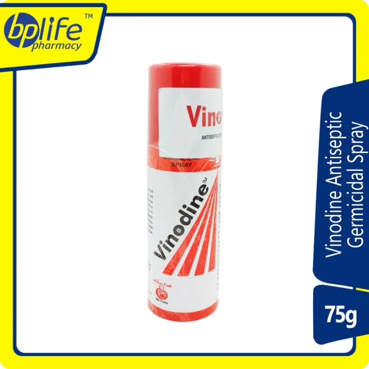 Vinodine Antiseptic Germicidal Spray 75g | Lazada