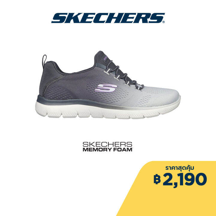 Skechers สเก็ตเชอร์ส รองเท้าผู้หญิง รองเท้าผ้าใบ Women Sport Summits ...