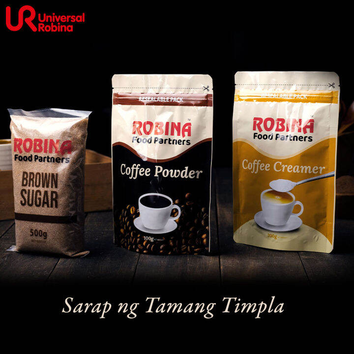 Robina Food Partners 3 In 1 Combo Pack - COFFEE POWDER 100g, COFFEE ...