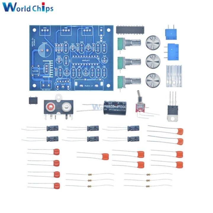 diymore LM1036N Fever Volume Control Board Kit Diy Kit LM1036 DC Tonal Chip For 12V DC/AC Power ...