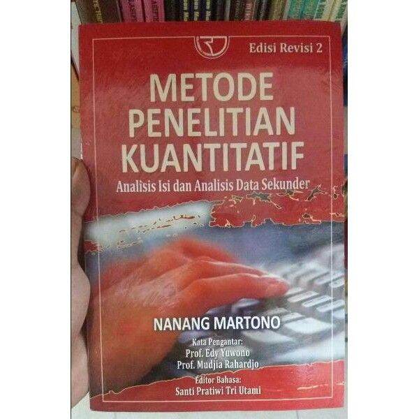 Buku Metode Penelitian Kuantitatif – Nanang Martono | Lazada Indonesia