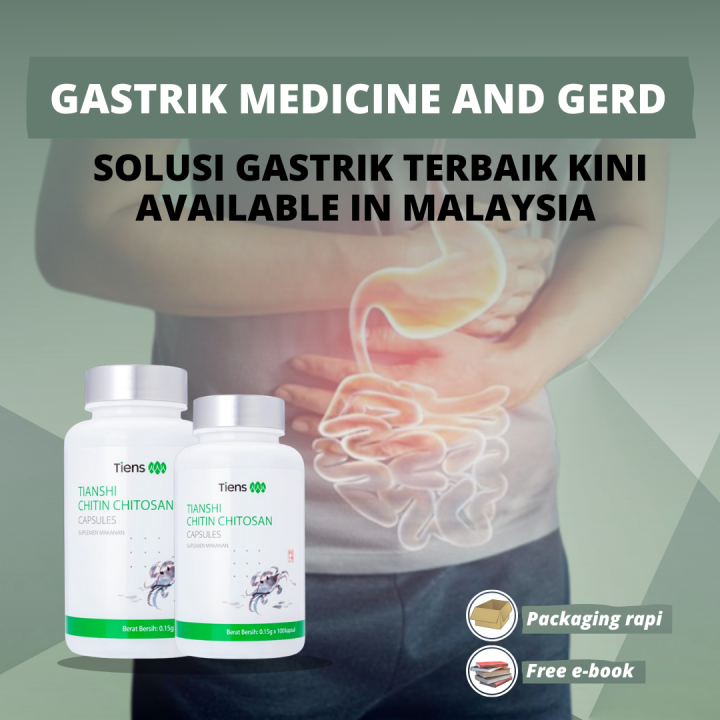 CHITOSAN SUPPLEMENT | TIANSHI CHITIN CHITOSAN | UBAT GASTRIK GERD ...