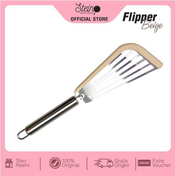 STEIN FLIPPER / Stein cookware Flipper Spatula Sutil Solet Beige ...