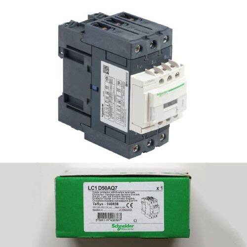 Schneider Kontaktor LC1D50AQ7 / Contactor TeSys D LC1D50 380V | Lazada ...